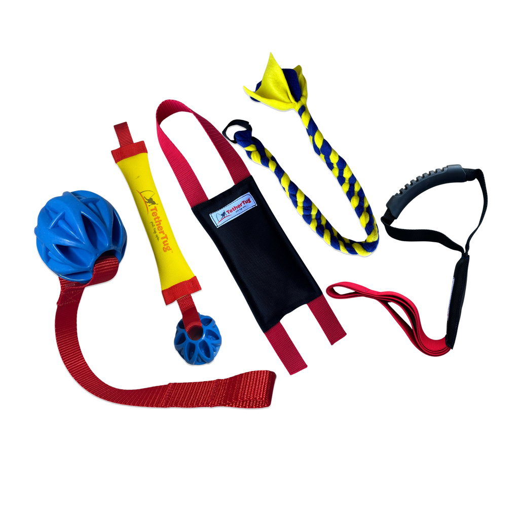 The Complete Tether Tug Toy Bundle + FREE Easy Tug Handheld